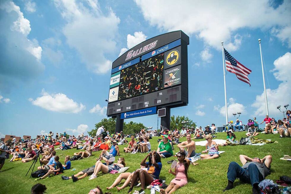 2024 Solar Eclipse in Carbondale, IL with NASA